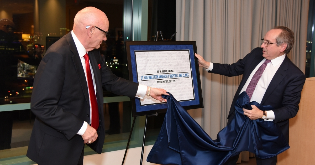 Ron Haddock, Longstanding Board of Visitors Chairman and President's ...